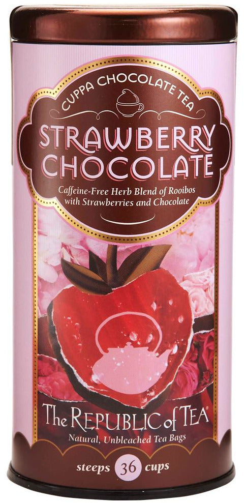 Strawberry Cuppa Chocolate Tea Bags – Love the Cook